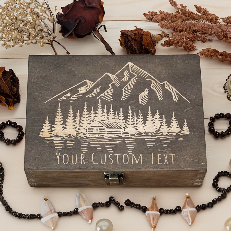 Rustic Wooden Box - Etsy