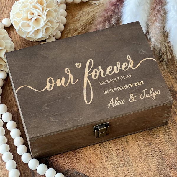 Wooden Memory Box - Etsy