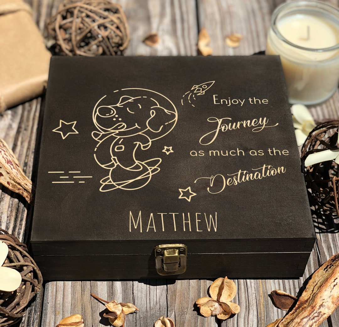 Personalized Kids Box, Memory Box for Kids, Wooden Box, Baby Boy Gift ...