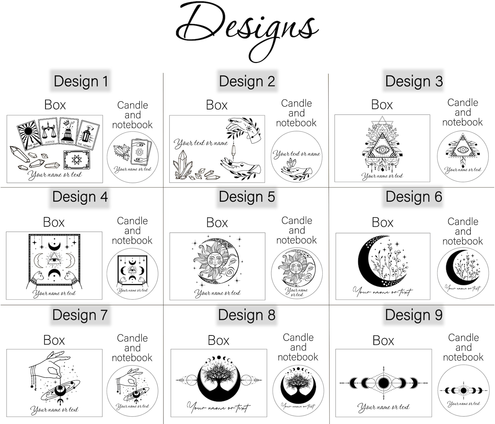 Sun and Moon Box Wooden Box Personalized Crescent Moon Box - Etsy