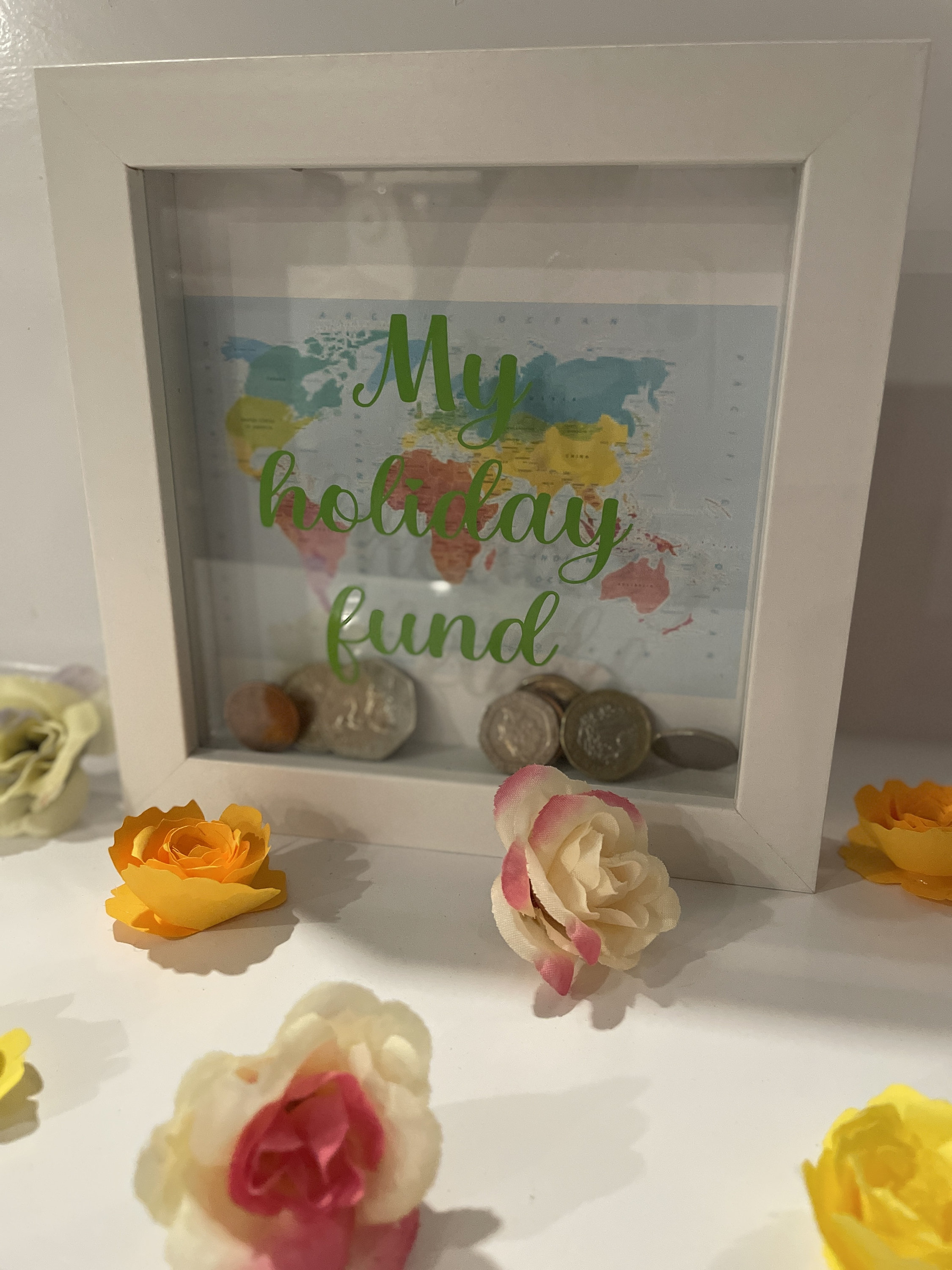 Personalised Money Box Frame / Money Saving Frame / Money Frame / Money ...