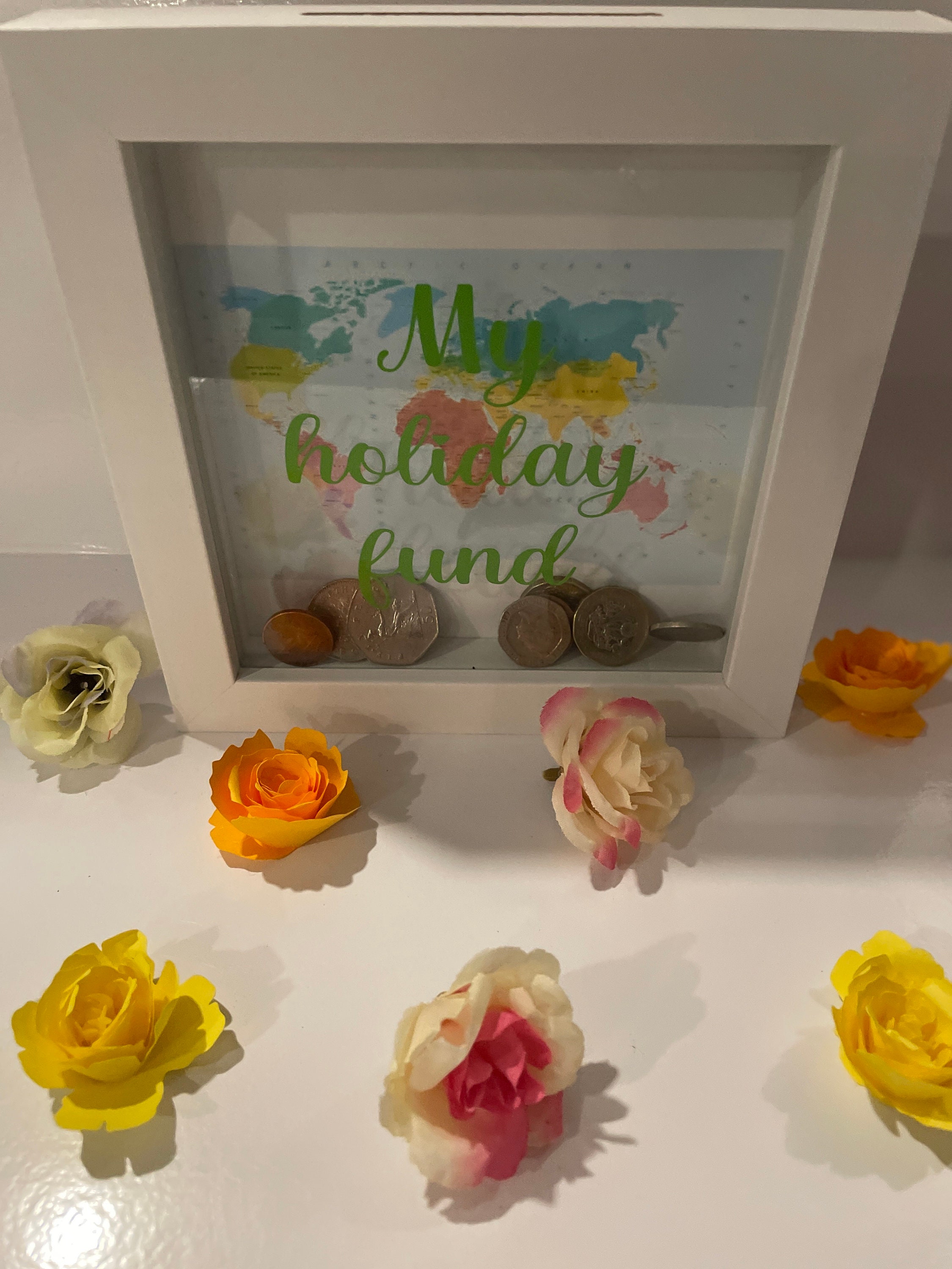 Personalised Money Box Frame / Money Saving Frame / Money Frame / Money ...