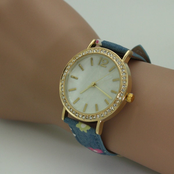 Denim Watch Strap - Etsy