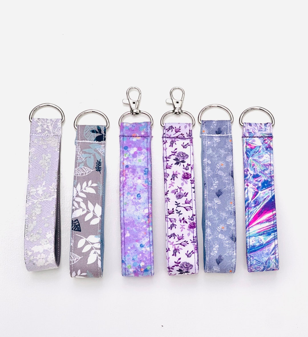 Keychain Wristlet, Purple Keychain, Pastel Wristlet, Key Fob Wristlet ...