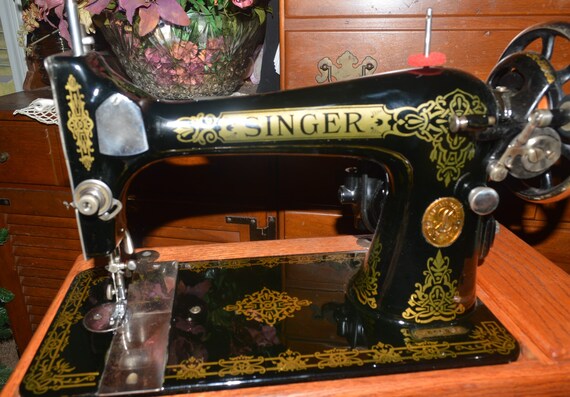 1922 Vintage Singer Model 127 Sewing Machine Documented New - Etsy