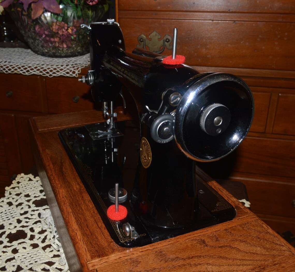 1930 Singer Model 101 Sewing Machine Documented New Finish | Etsy