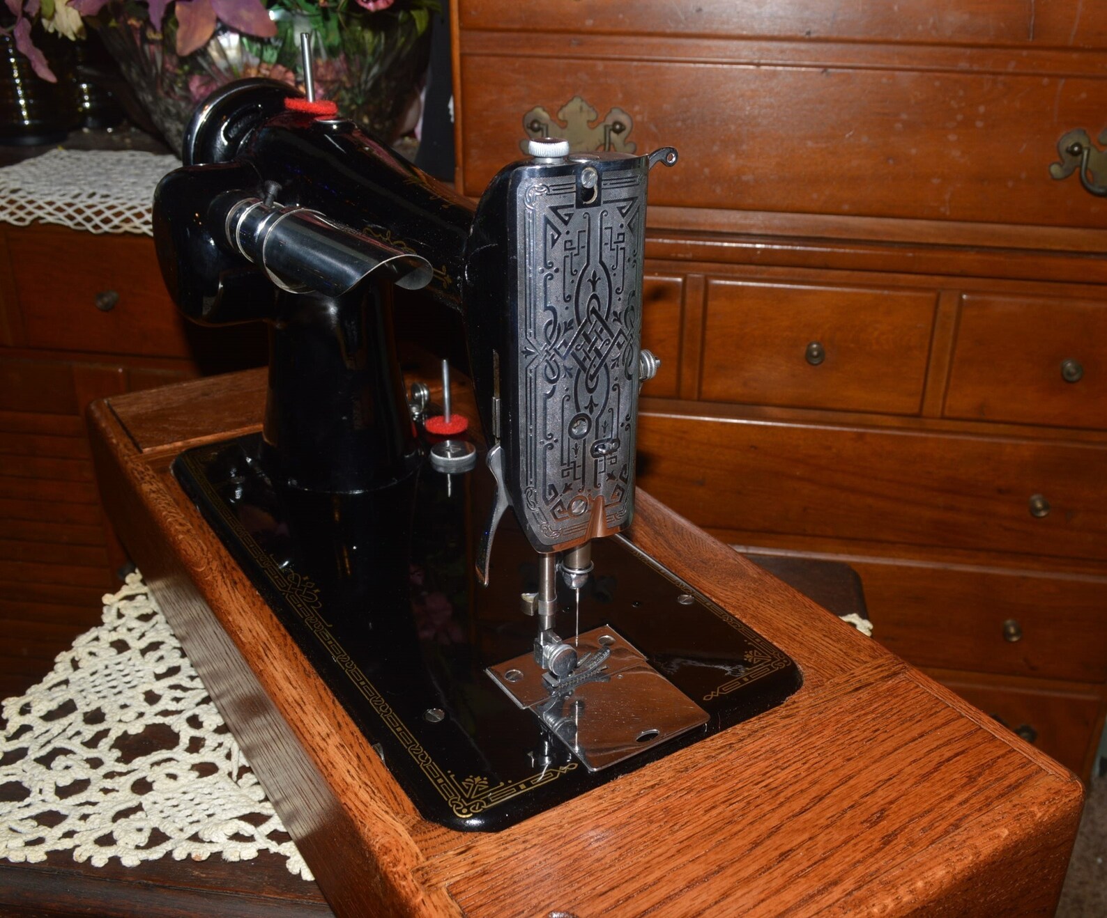 1930 Singer Model 101 Sewing Machine Documented New Finish | Etsy