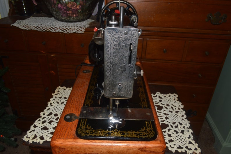 1922 Vintage Singer Model 127 Sewing Machine Documented New - Etsy