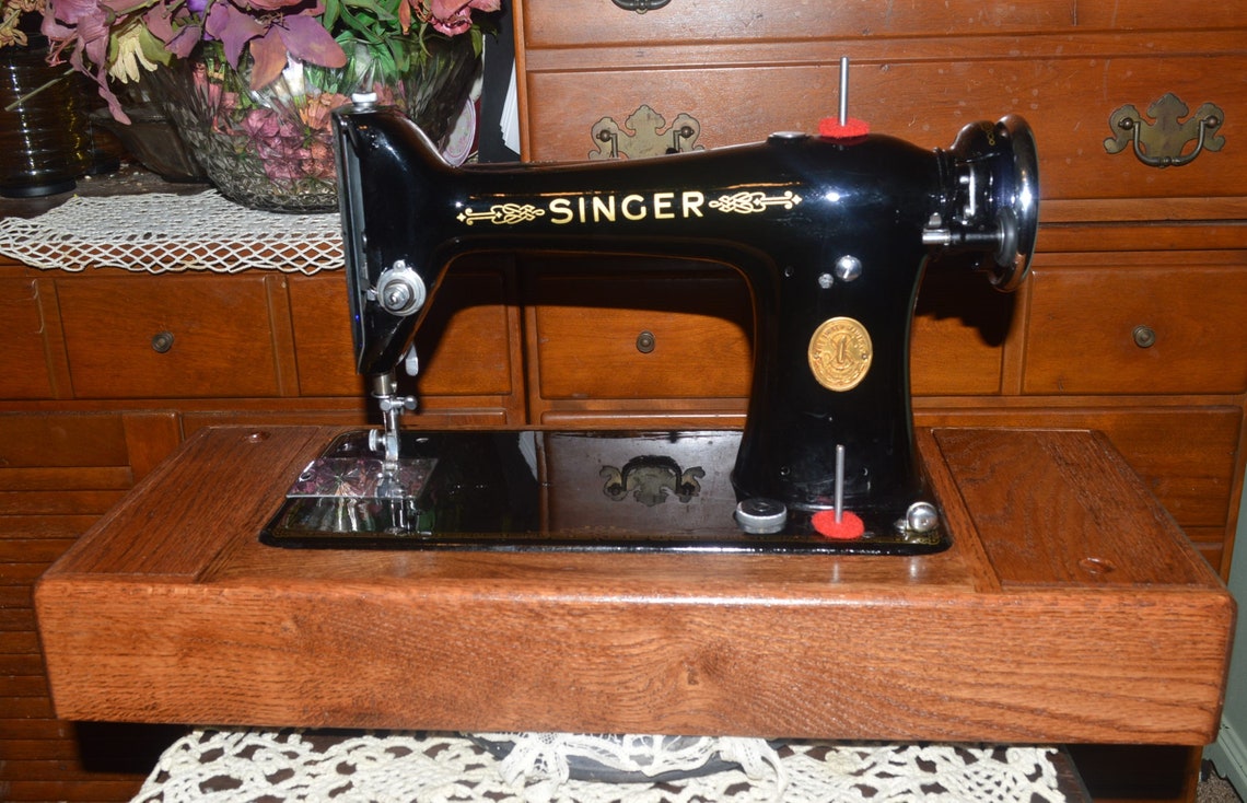 1930 Singer Model 101 Sewing Machine Documented New Finish | Etsy