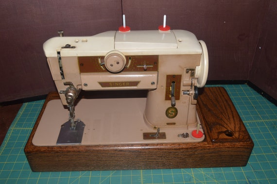 Singer Model 401/401A/404 Craftsman Quality Oak Sewing Machine | Etsy