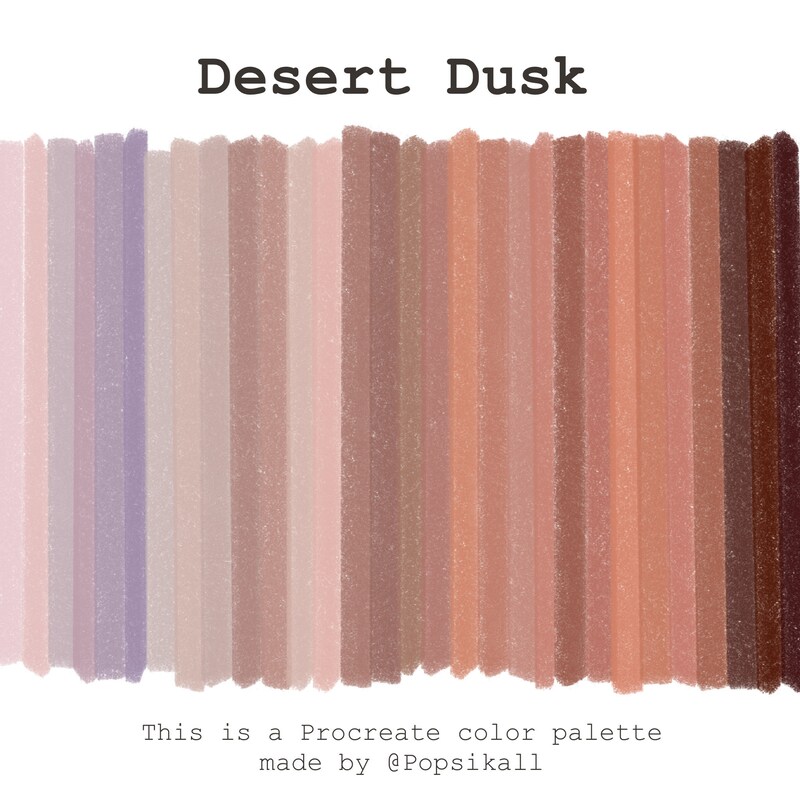 Desert Color Palette - Etsy