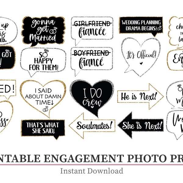 Engagement Props - Etsy