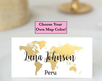 Name Card Template | Etsy