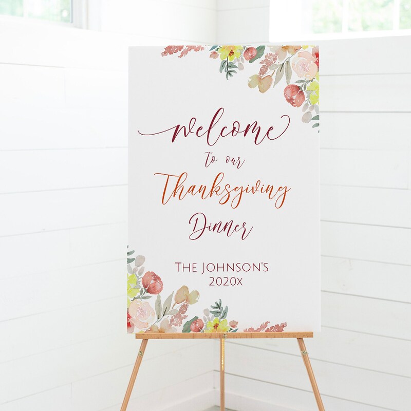 Thanksgiving Signs - Etsy