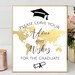Travel Theme Graduation Sign Graduation Advice and Wishes - Etsy
