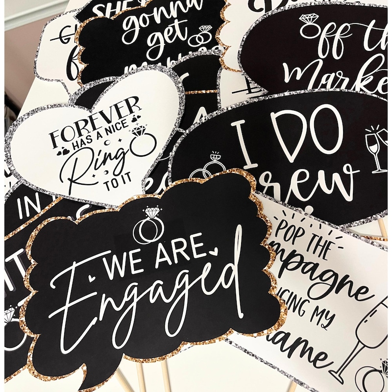 Engagement Props - Etsy