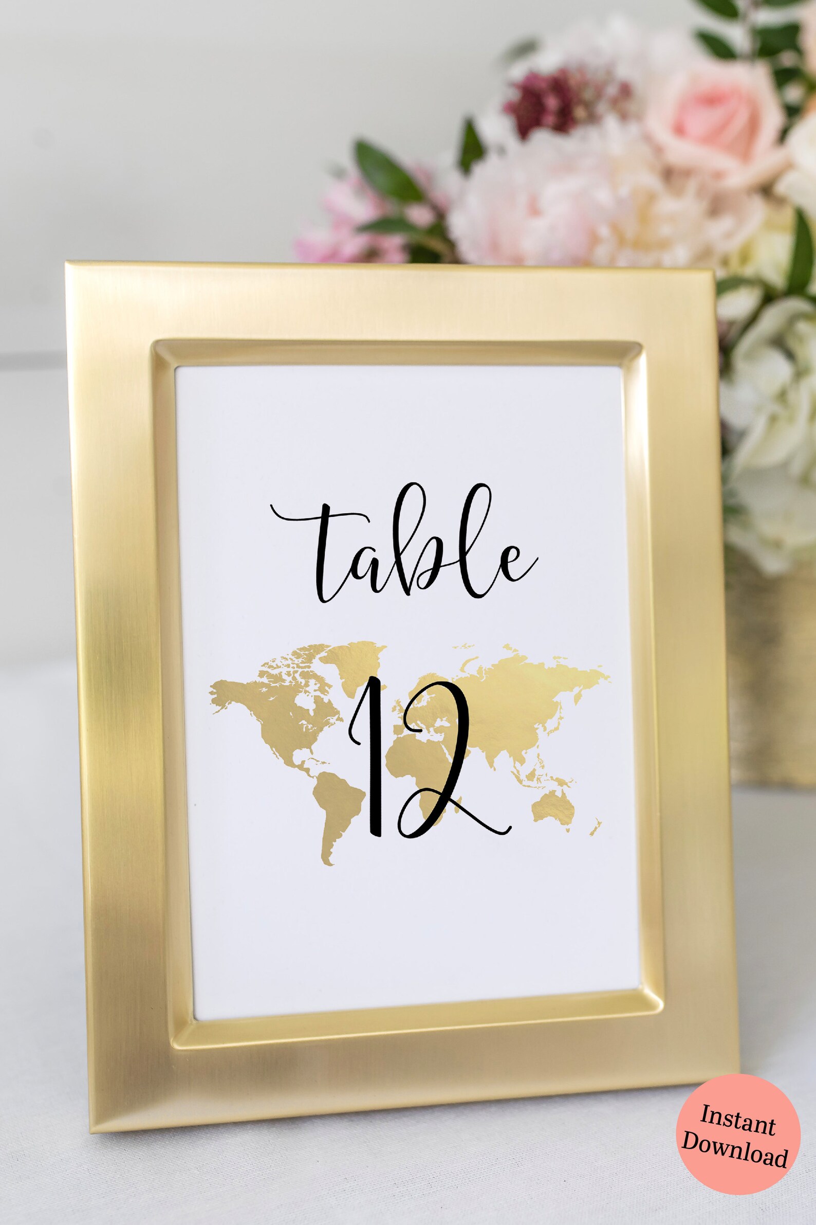 Travel Theme Table Numbers World Map Table Numbers Travel - Etsy
