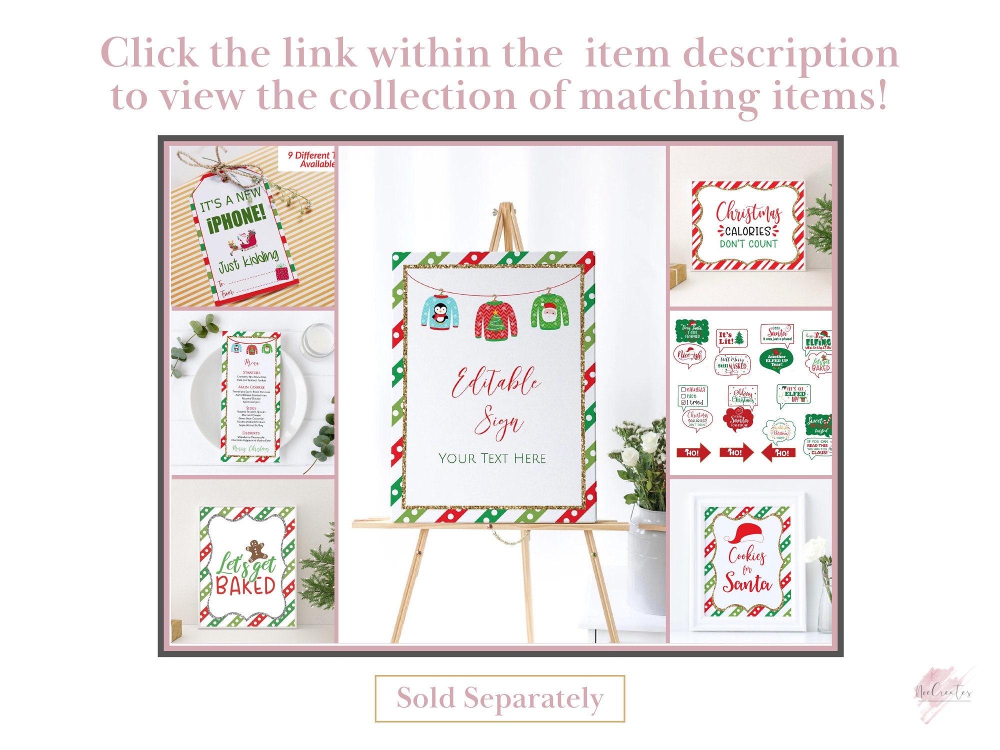 Funny Christmas Photo Booth Props Printable Christmas Party - Etsy