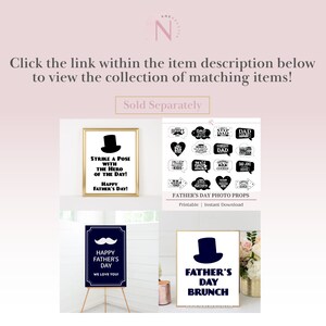 Father's Day Photo Booth Props, Funny Father's Day Photo Props, Father ...