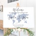 Printable Welcome Sign With Editable Map Color, Travel Theme Wedding ...