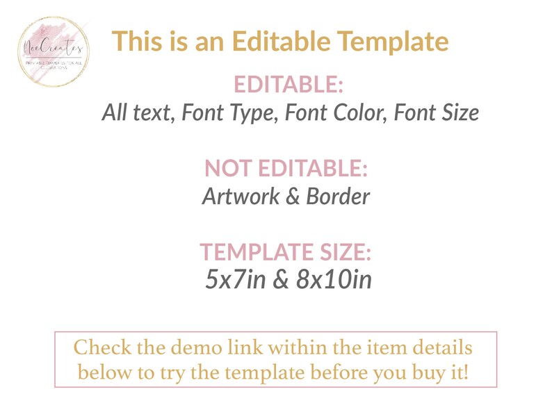 Carousel Party Sign Template Merry Go Round Sign Editable | Etsy