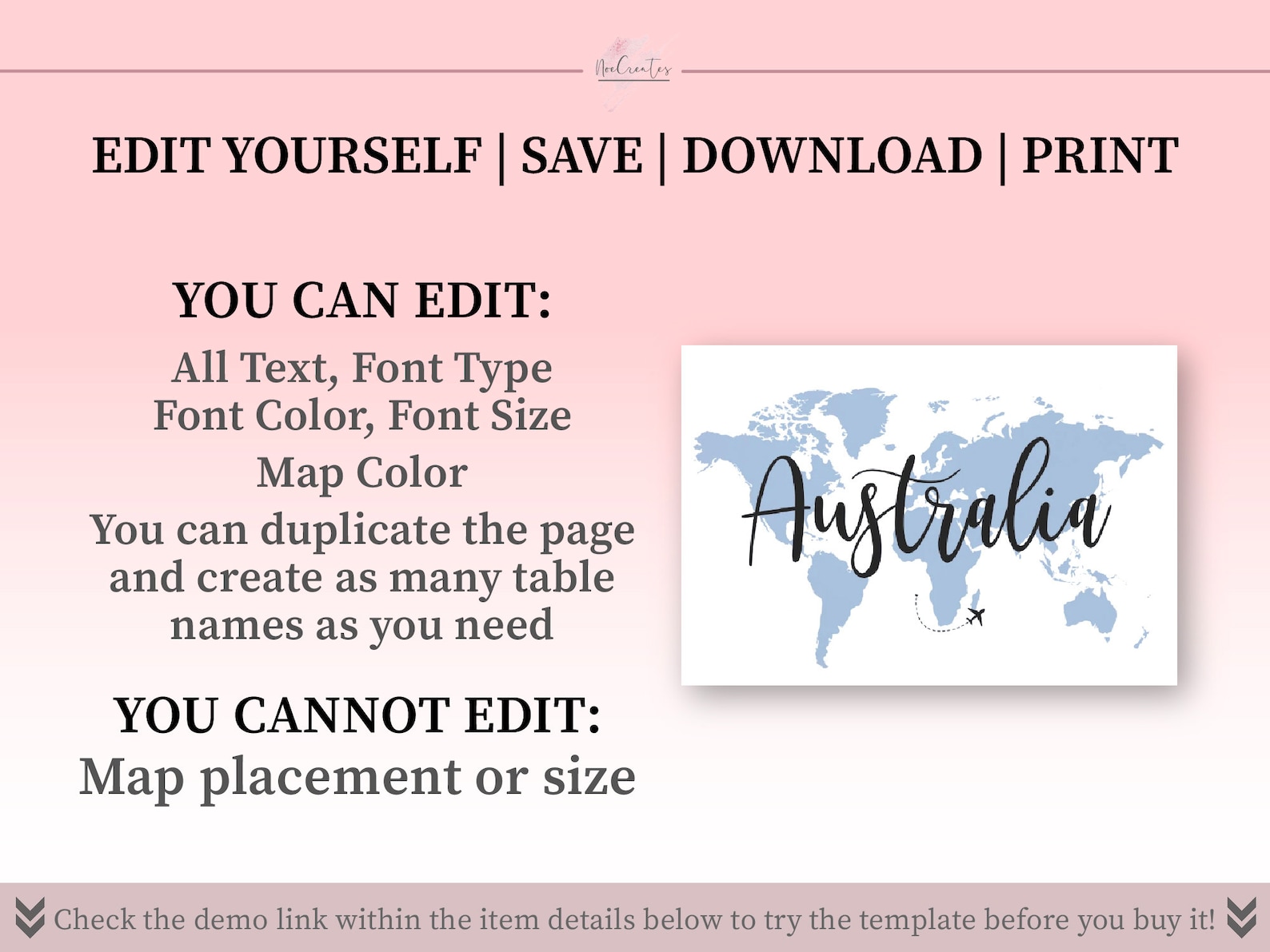 Custom Map Table Names Template Travel Theme Wedding Table - Etsy