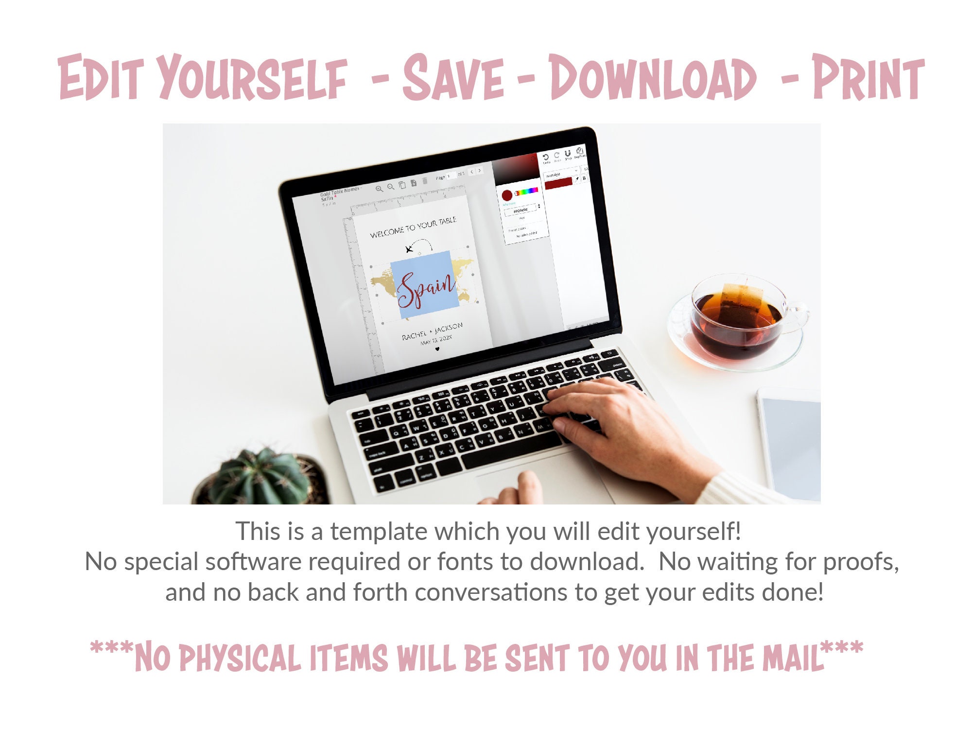 Editable Travel Theme Table Names Template Gold World Map | Etsy