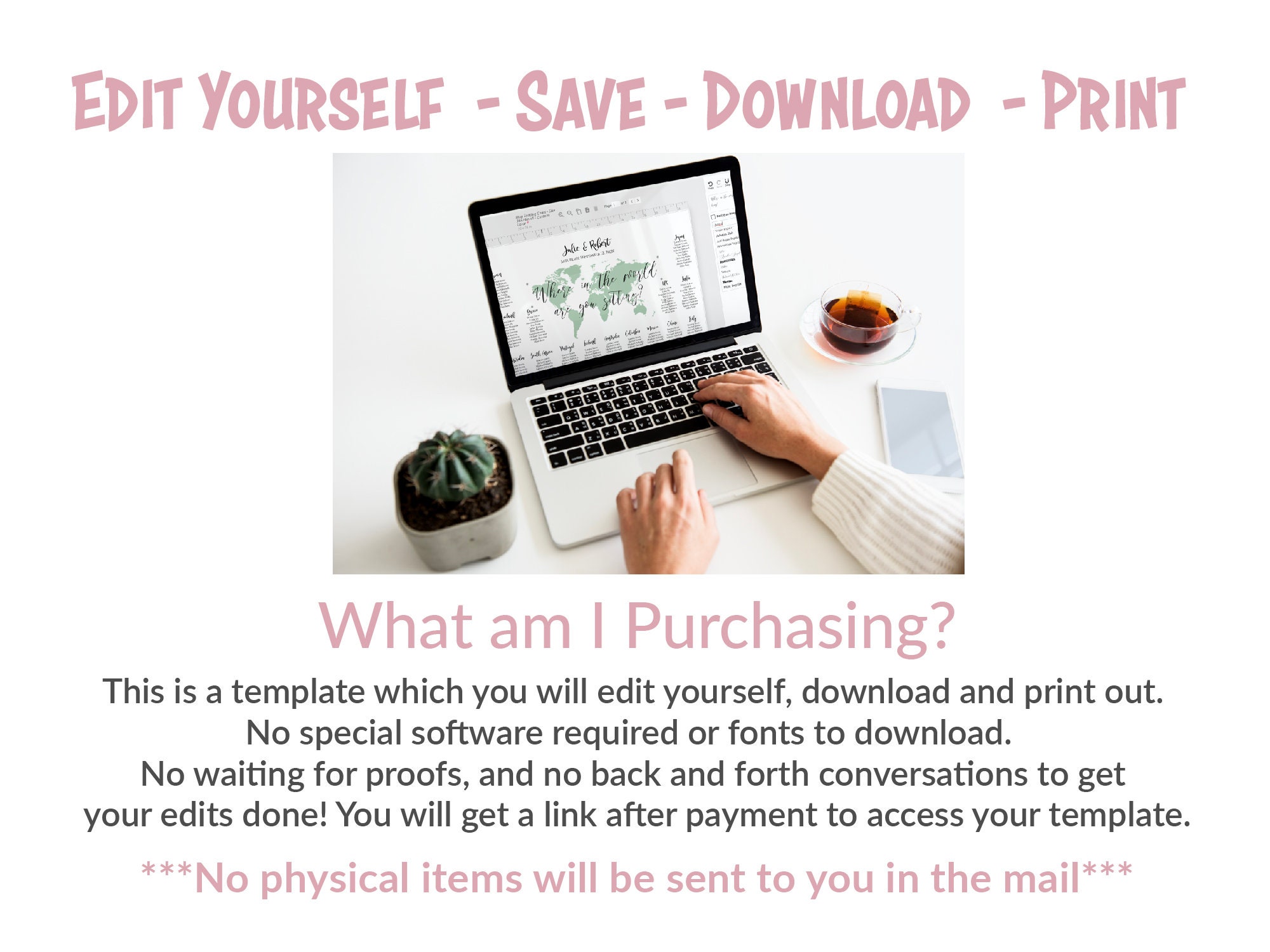 World Map Wedding Seating Chart Template Editable World Map - Etsy UK