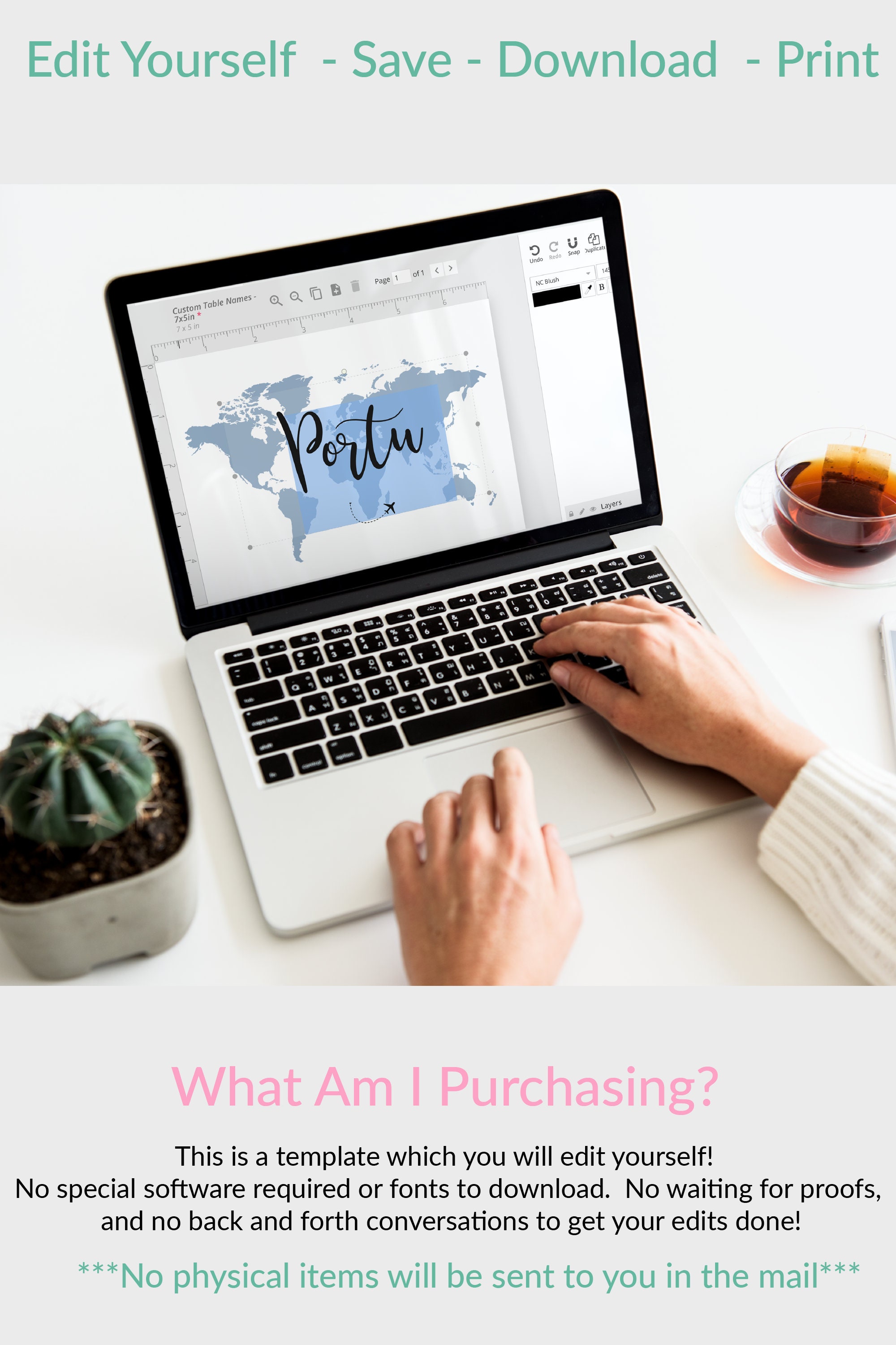 Custom Map Table Names Template Travel Theme Wedding Table | Etsy