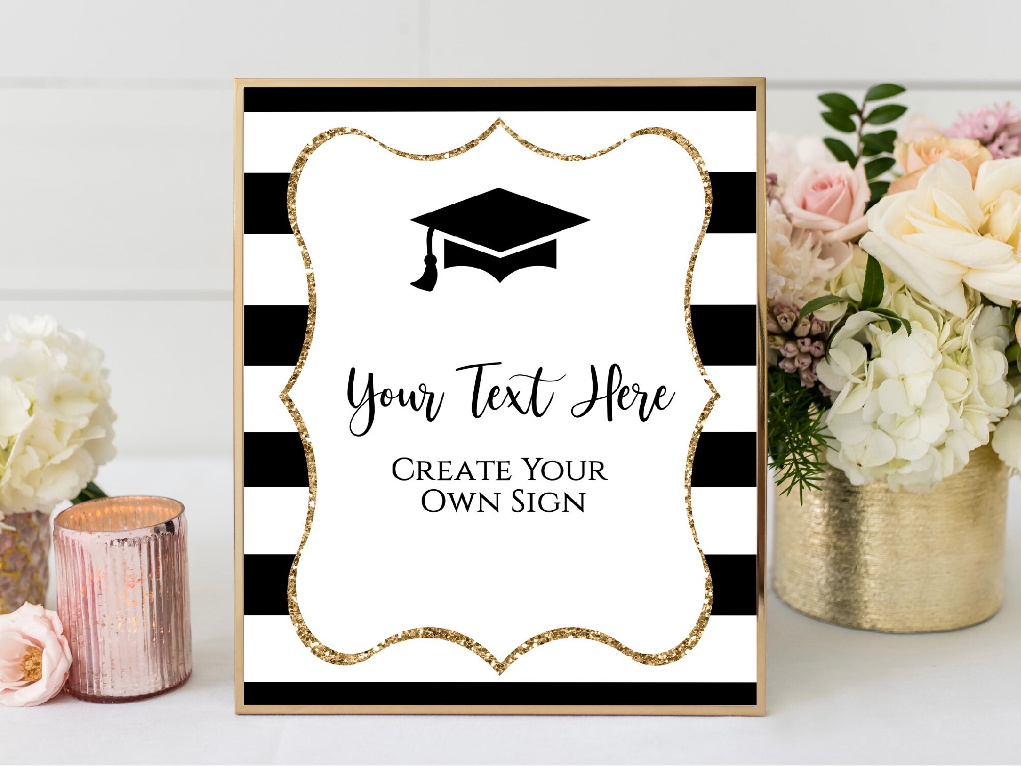 Custom Graduation Sign Personalized Graduation Sign - Etsy