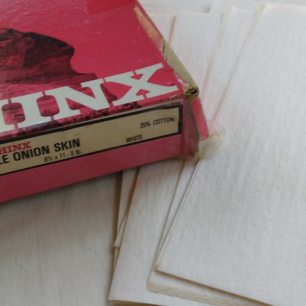 Onion Skin Paper - Etsy