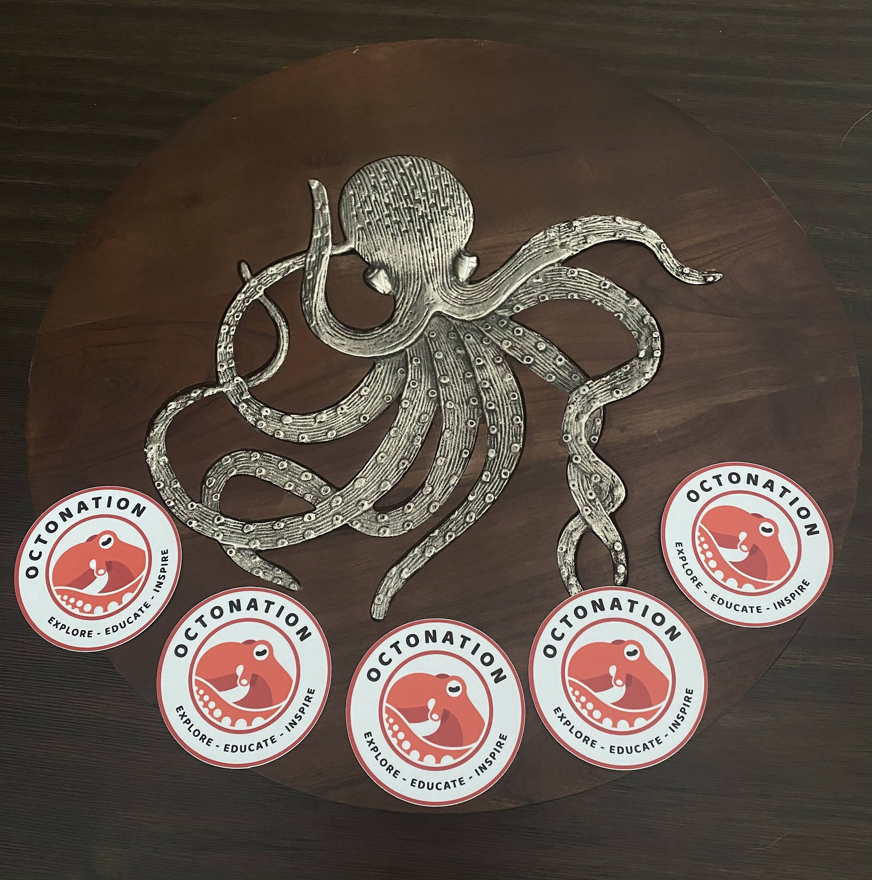 OctoNation Member Sticker 5 pack | Etsy