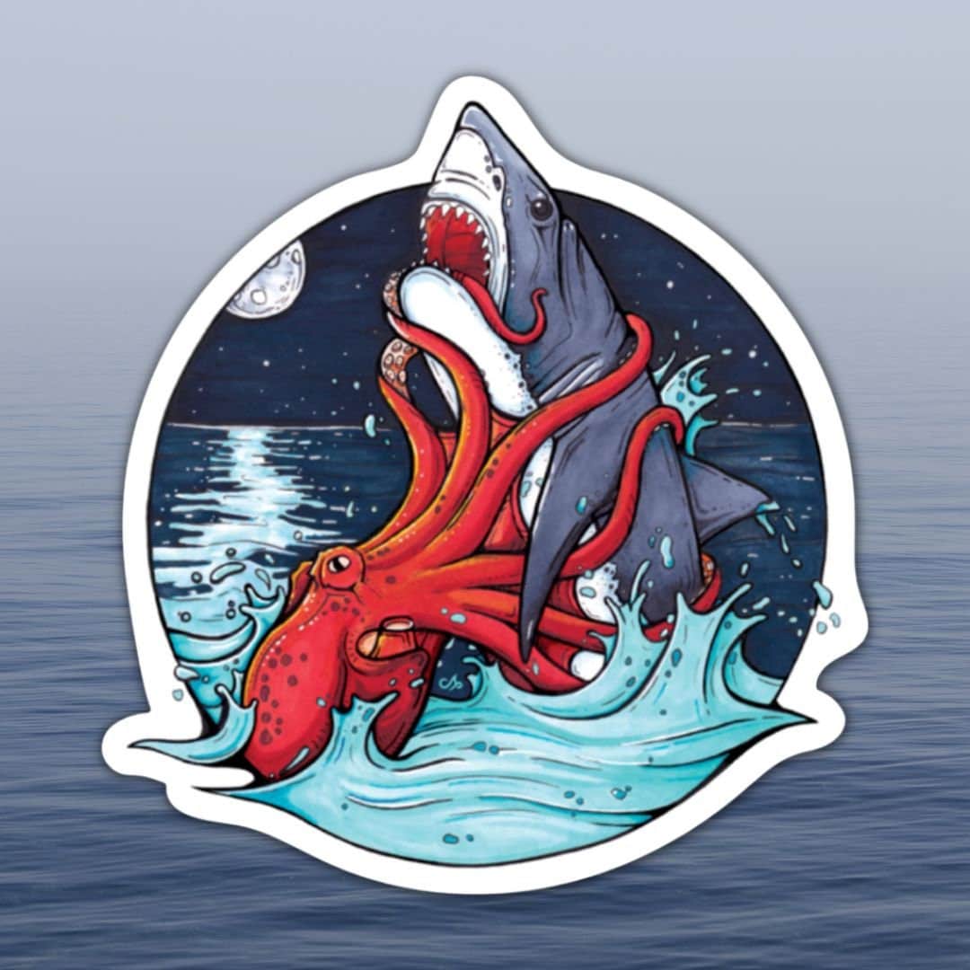 Super Shark Vs Giant Octopus