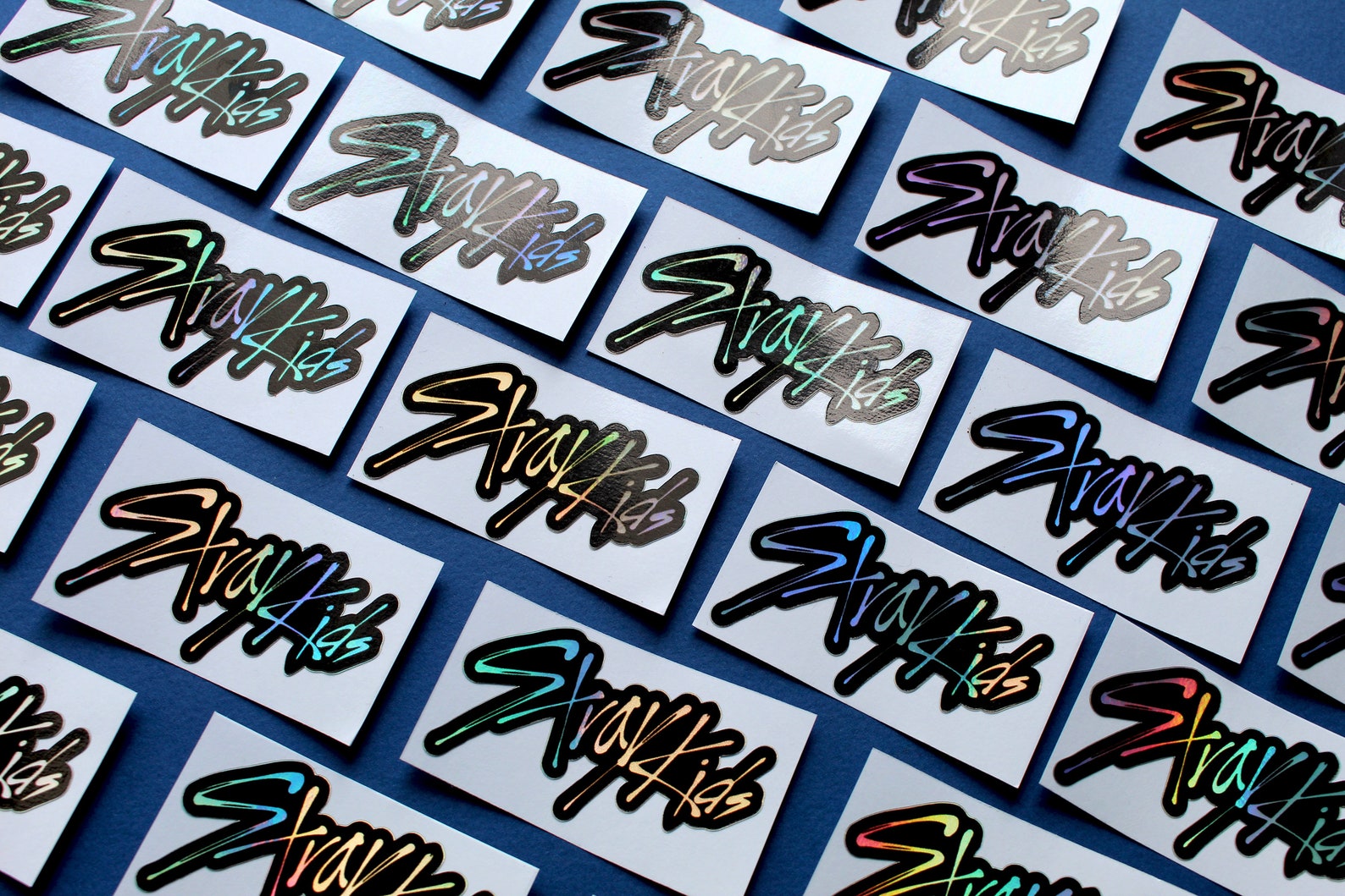 Stray Kids Logo Holographic Sticker Waterproof Vinyl SKZ Kpop - Etsy