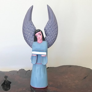 Vintage Mexican Alebrije Angel Signed Avelino Perez Oaxaca Mexico - Etsy