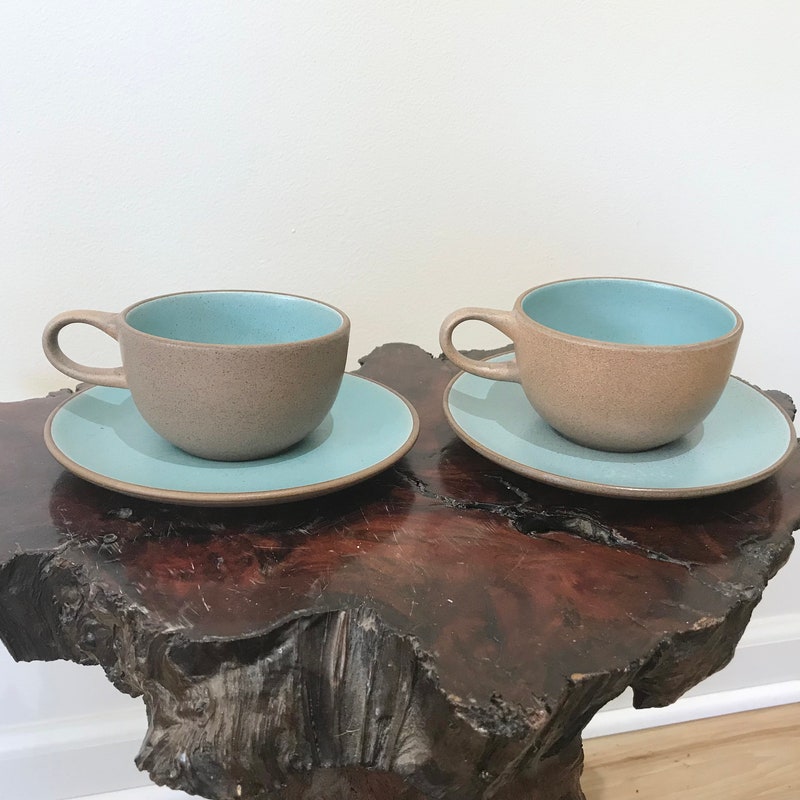 Turquoise Tea Cup - Etsy
