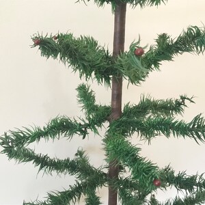 German Goose Feather Christmas Tree US Zone Germany 1940s Original ...