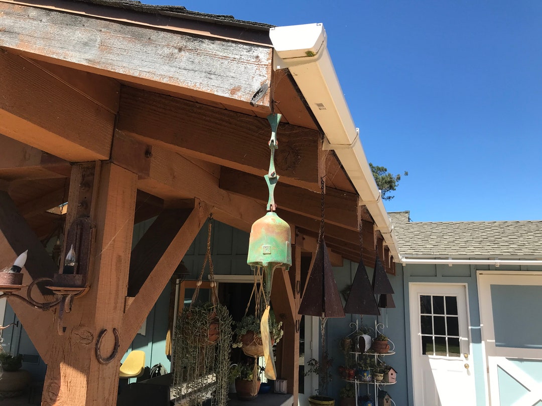 Mid-century Paolo Soleri Bronze Wind Bells Chimes Cosanti Large Bell ...