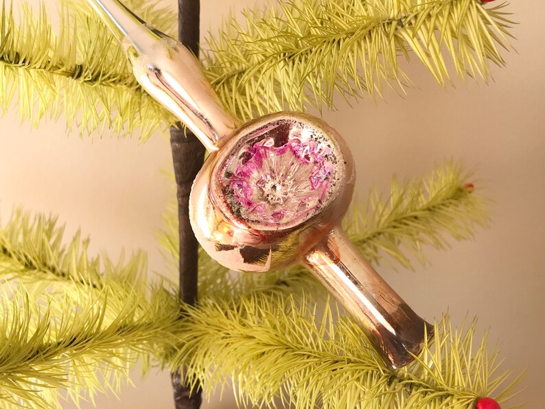 Atomic Tree Topper Pink Mica Poland 9 Shiny Brite Tree Topper - Etsy