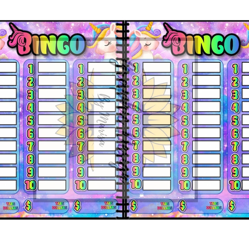 Bingo Cover for Notebook - Etsy