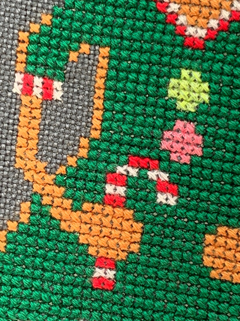 Christmas Gingerbread PDF Cross Stitch Pattern Sugar and Spice - Etsy