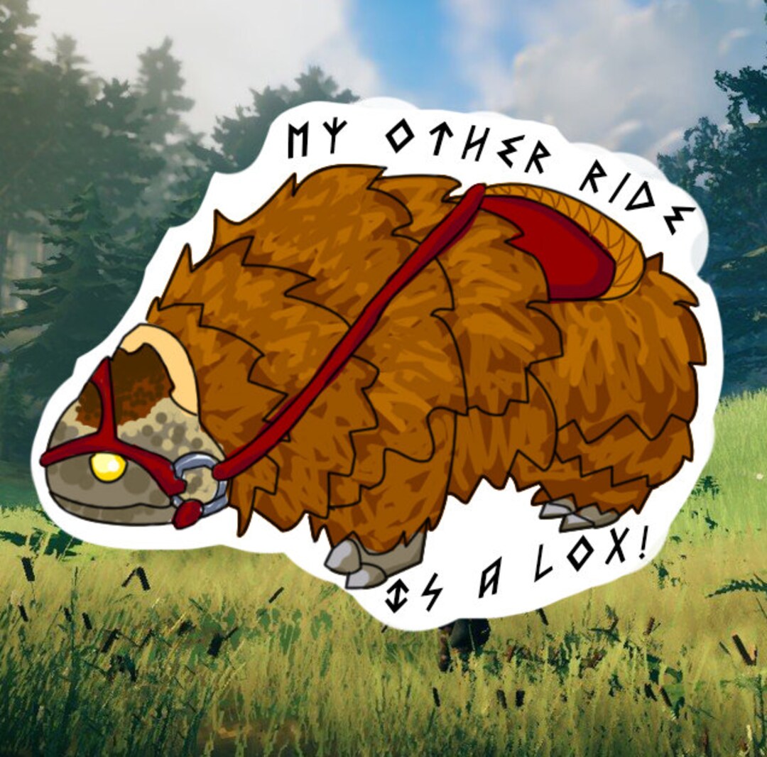 My Other Ride is a Lox Stickers for Your Notebook, , Computer, Water ...