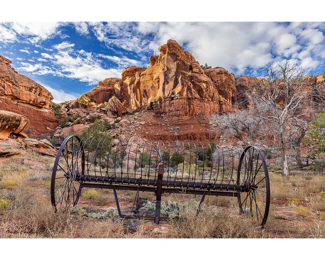 Western Landscape Photography, Horse Drawn Farm Equipment, Abandoned ...