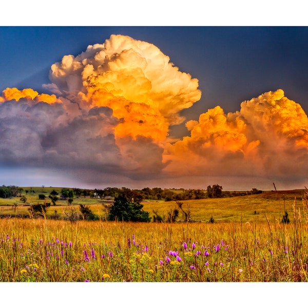 Prairie Sunset - Etsy