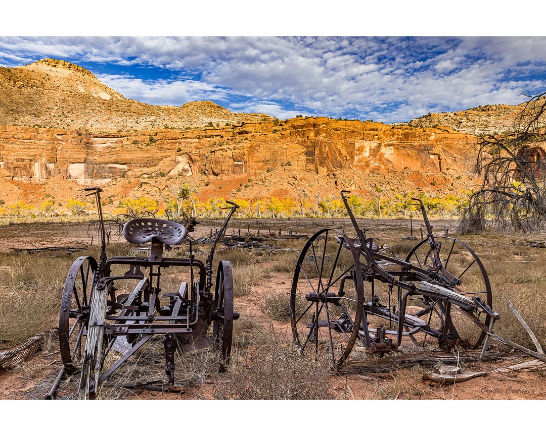 Western Landscape Photography, Horse Drawn Farm Equipment, Abandoned ...