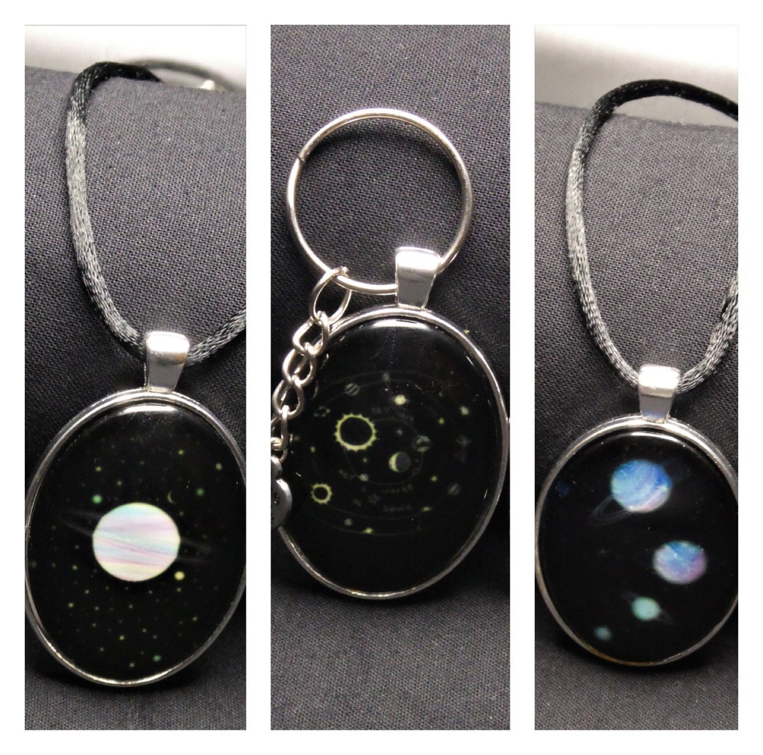 Orbit Pendant/keychain - Etsy