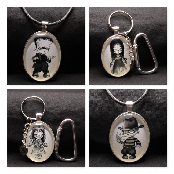 Horror Movie Pendant/keychain - Etsy