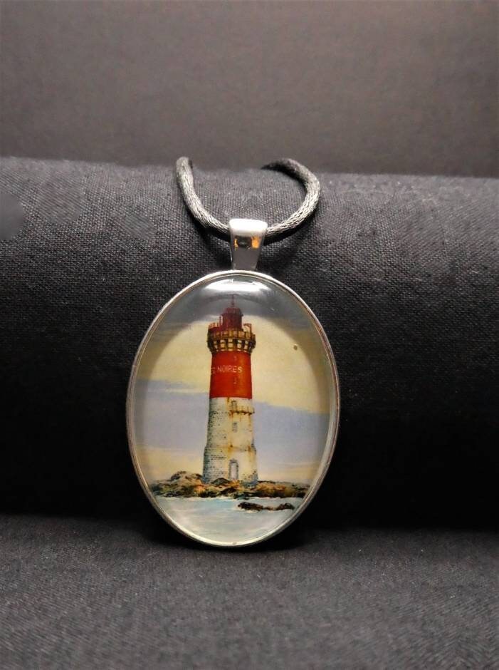 Lighthouse Pendant/keychain - Etsy
