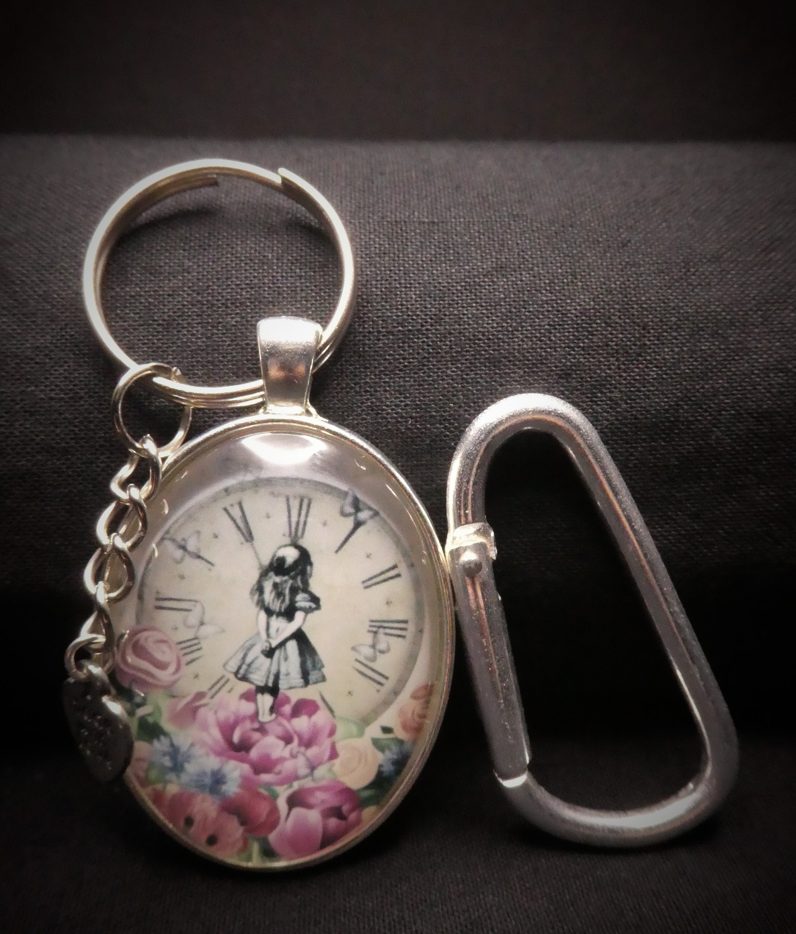 Alice in Wonderland Pendant/keychain - Etsy