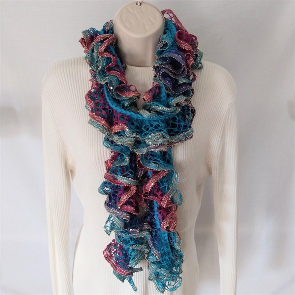 Ruffle Scarf Yarn - Etsy